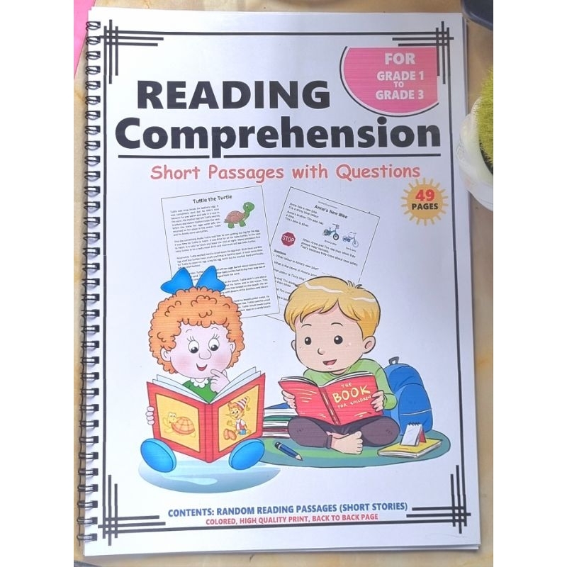 for Grade 1-3 Reading Comprehension with Question Short Story | Shopee ...