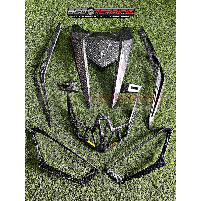 Honda Click V3 Honeycomb Garnish Cover | Shopee Philippines