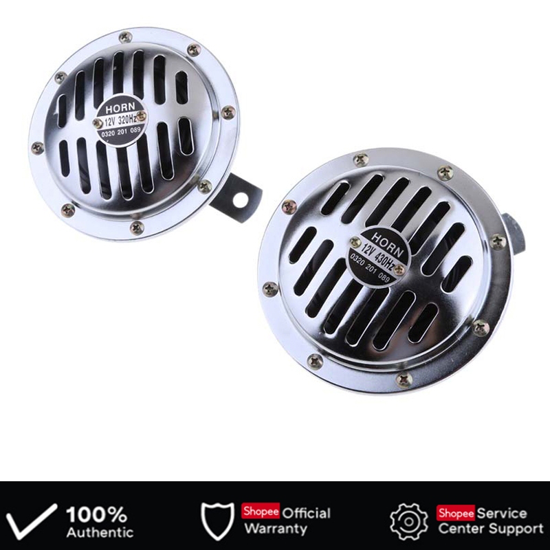 【Local delivery】Car Disc Pot Horn 12V 430Hz Super Loud High Horn With ...