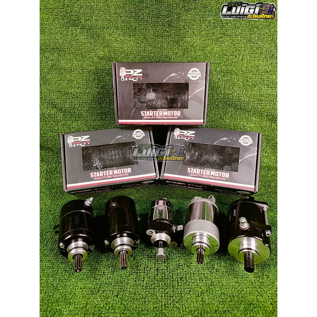 PZ TECH RACING STARTER MOTOR 500CC - 350CC MIO / WAVE 125 / SNIPER 150 ...