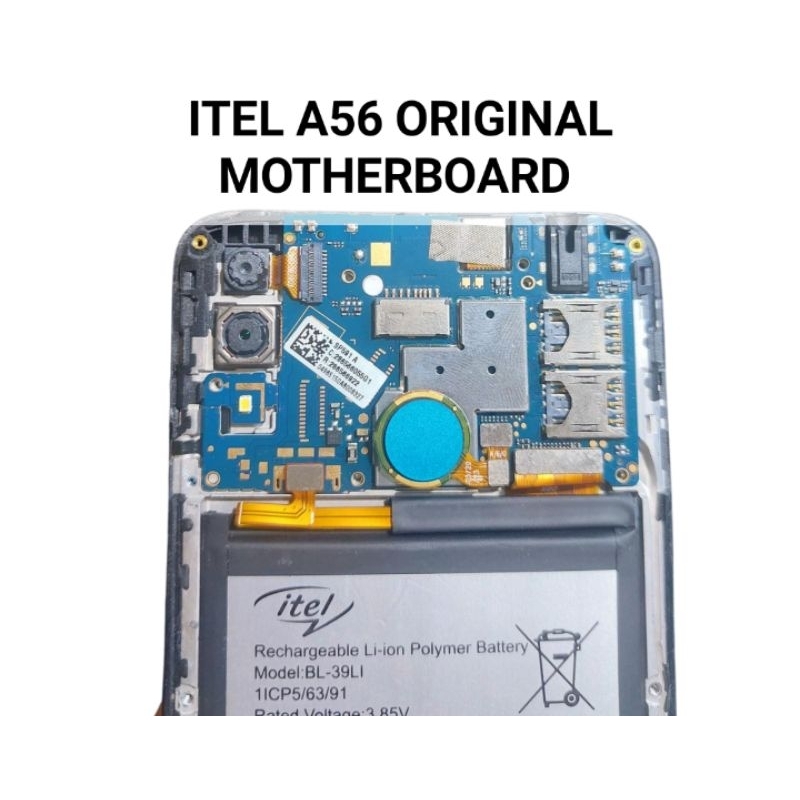 ITEL A56 PRO W6004p ORIGINAL MOTHERBOARD | Shopee Philippines