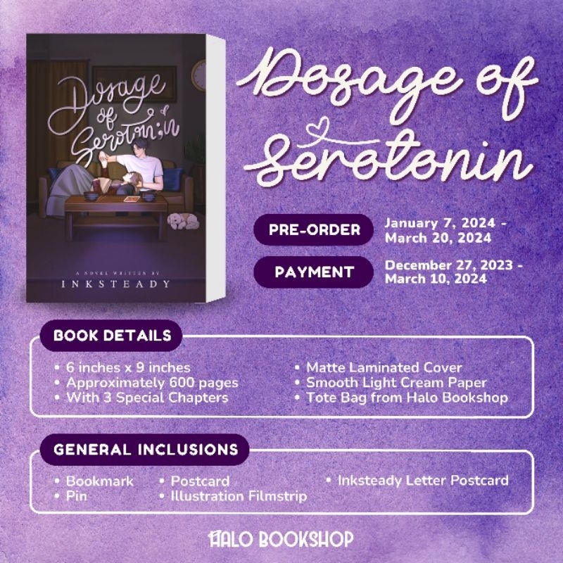 [PRE-ORDER - SIGNED] Dosage of Serotonin by Inksteady | Shopee Philippines