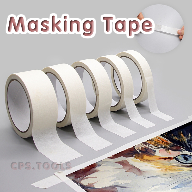Masking Tape Masking Tape Wholesale Paint Tape 10M/Roll | Shopee ...