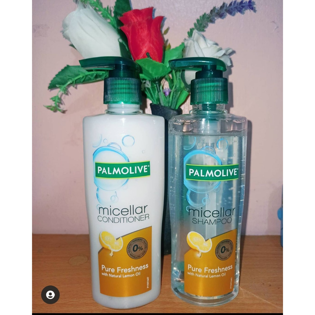 PALMOLIVE Shampoo Condtioner Micellar Pure Freshness Yellow 200ml ...