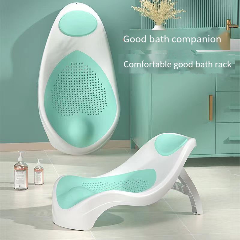 Collapsible Baby Bath Equipment Bathtub Ergonomically Supports Baby's ...