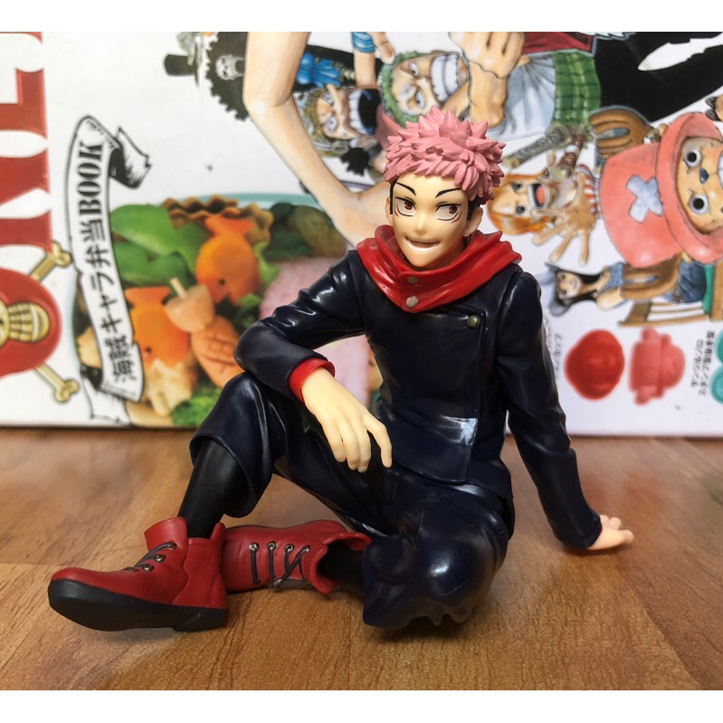 Authentic Yuji Itadori Noodle Stopper Figure Sitting Chokonose Anime ...