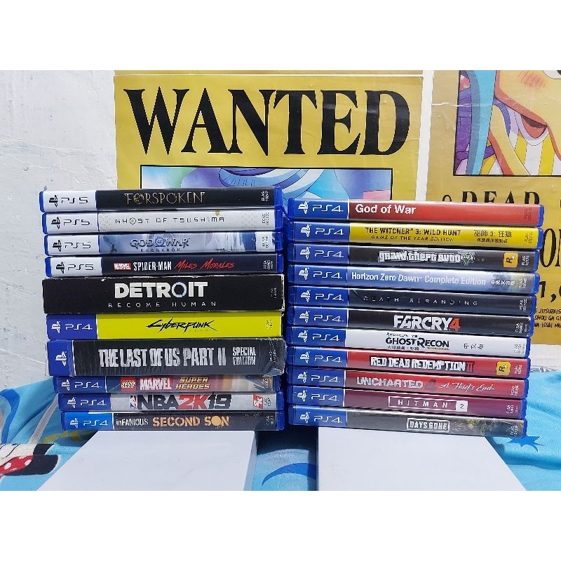 PS4 CD GAMES part - 32 Original | Shopee Philippines