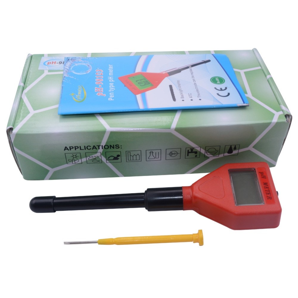 WANT PH Analyzer Tester Digital Water Quality Analysis Microcomputer ...