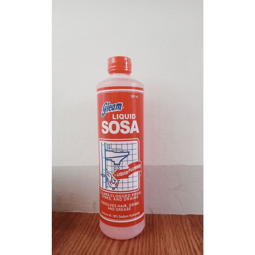 Gleam Liquid Sosa 250ml/500ml | Shopee Philippines