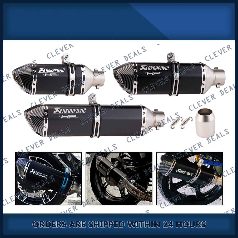 Akrapovic HEX AKH6 Universal Motorcycle Exhaust 51mm Slip On ...