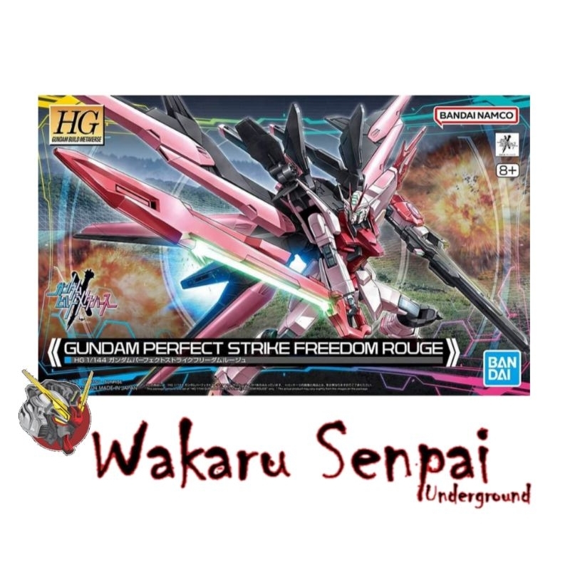 HG 1/144 Gundam Perfect Strike Freedom Rouge (Seed Freedom) | Shopee ...
