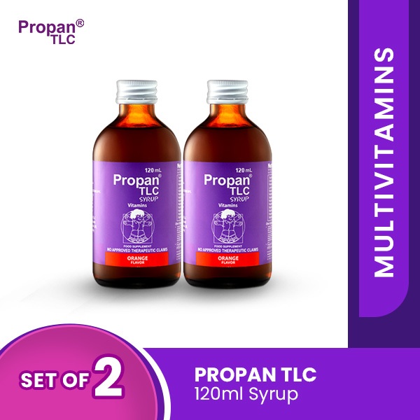 Set of 2 Propan TLC Syrup 120ml | Shopee Philippines