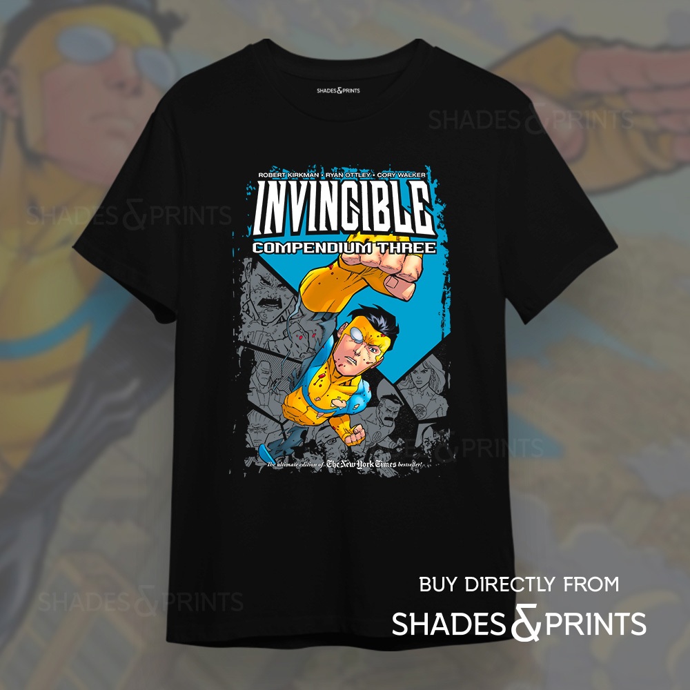 Invincible - Comics Mark Grayson Superhero Image Comic Shirt Customized ...