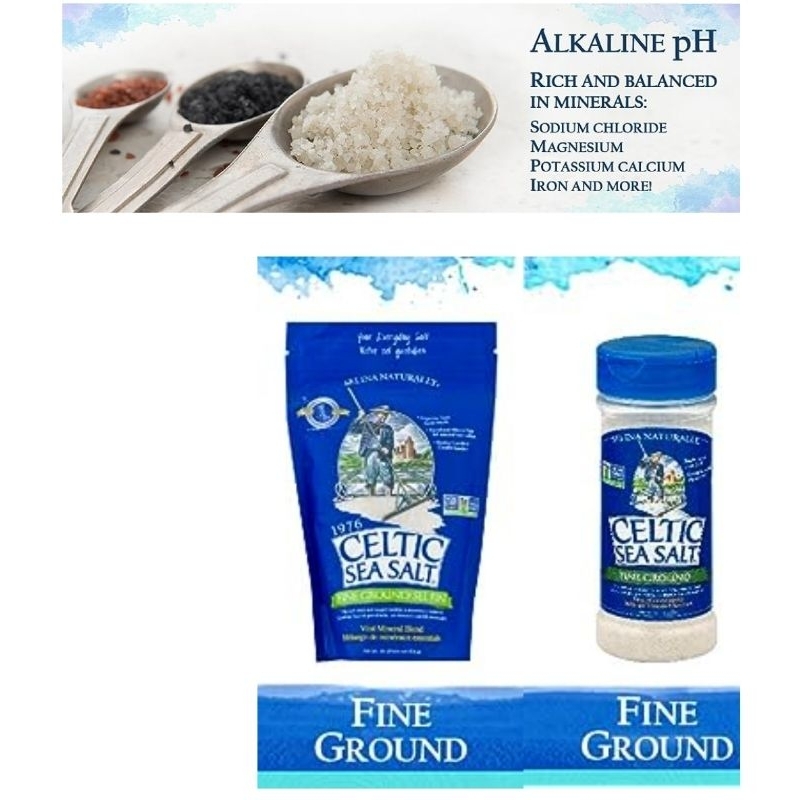 FINE GROUND 454 grams, Celtic Sea Salt | Shopee Philippines
