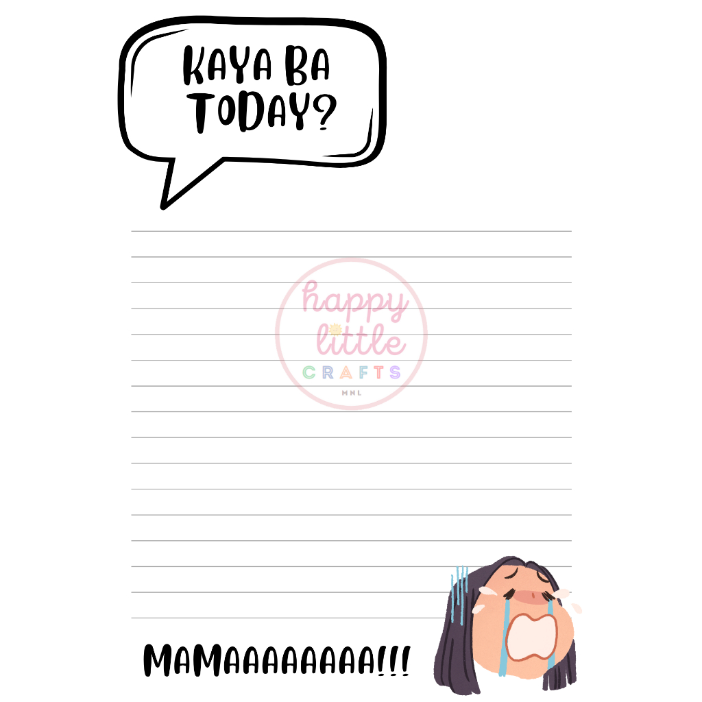 Witty Notepads (A6 Size) | Shopee Philippines
