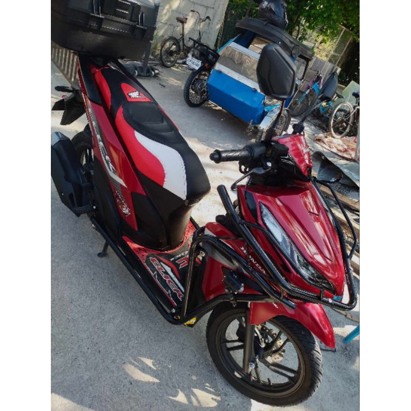 Honda Click Sport Leather Seat cover new design | Shopee Philippines