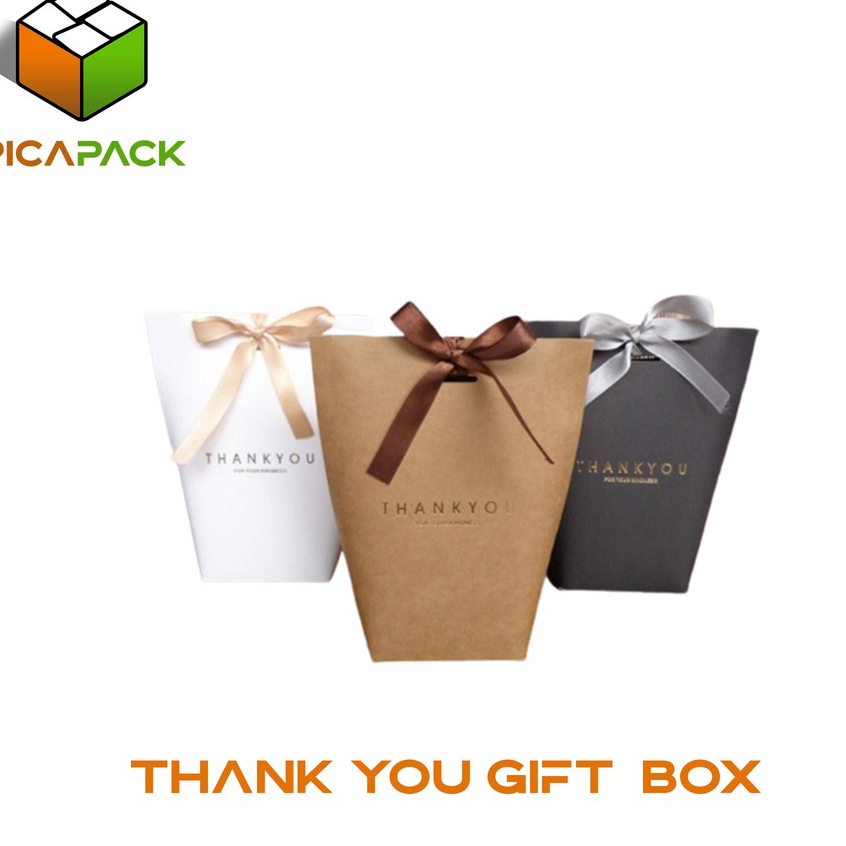 5 pcs Thank You Gift Packaging Box Wedding Cookie Gift Boxes Souvenir ...