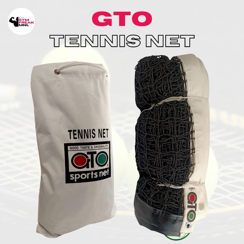 GTO Tennis Net With Cable TN-45D | Shopee Philippines
