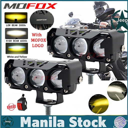 MOFOX TR3 Laser Gun MDL Mini Driving Light 40W Hi/Lo Dual Color ...