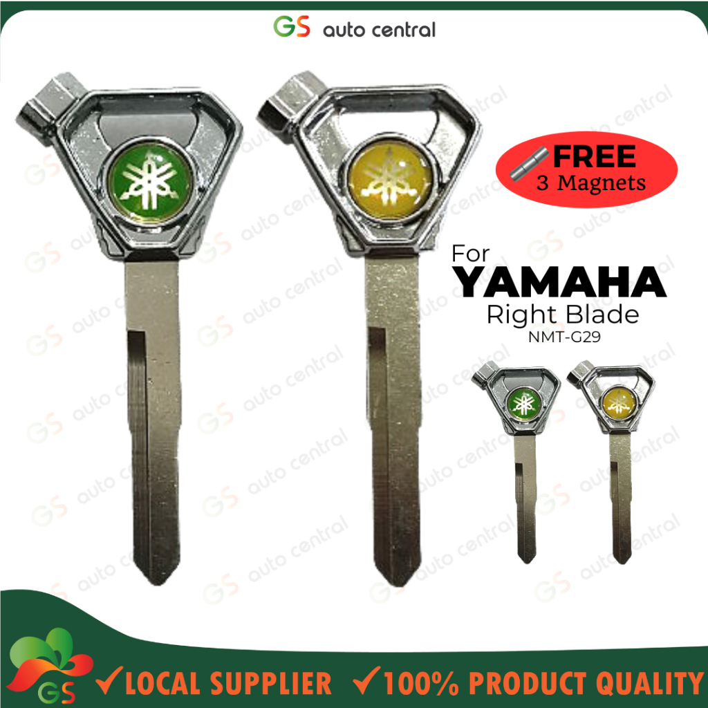 Uncut Blank Key for 𝗬𝗔𝗠𝗔𝗛𝗔 𝗩𝗘𝗚𝗔/𝗔𝗘𝗥𝗢𝗫/ 𝗠𝗜𝗢 𝗚𝗥𝗔𝗩𝗜𝗦/ 𝗦𝗡𝗜𝗣𝗘𝗥 Right Blade ...