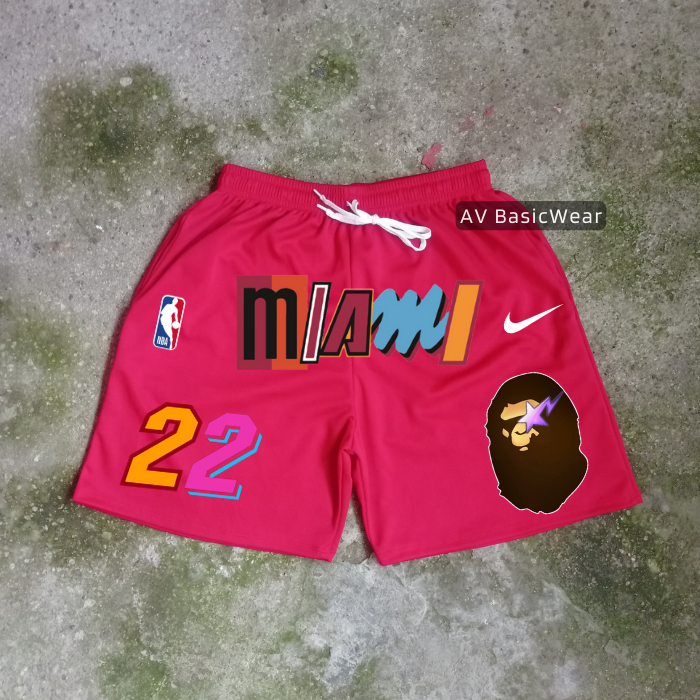 #22 Miami Bathing Ape (BAPE) Drifit Jersey Basketball Shorts for Men ...