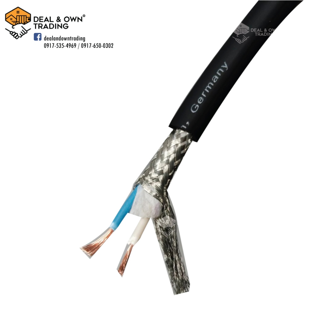 Strandtz Black MKII Mic Cable 6.8MM (100 Meters per Roll) | Shopee ...