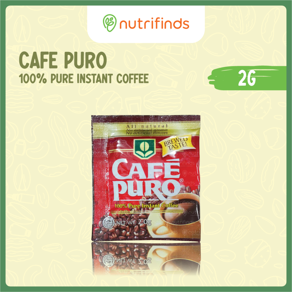 Cafe Puro Instant Coffee - Sachets | Shopee Philippines