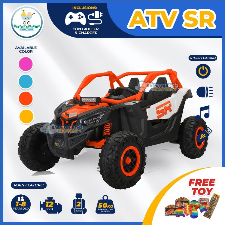 COD Big Rechargeable ATV SR Ride on Toy Car for Kids | Shopee Philippines