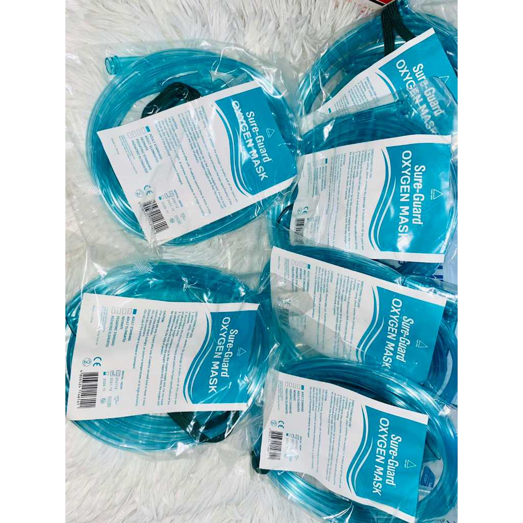 Oxygen Mask Adult (Surgitech and Sureguard) | Shopee Philippines