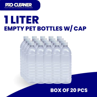 Shop 1 liter plastic bottle for Sale on Shopee Philippines