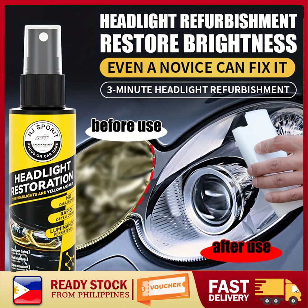 Car Headlight Polishing Car Headlight cleaner Repair Fluid Oxidation ...