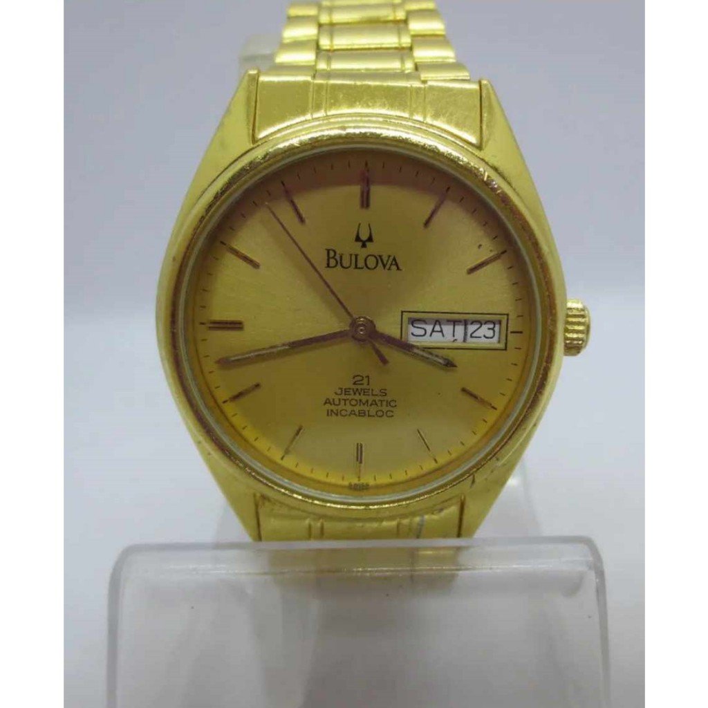 BULOVA Daydate Automatic Watch | Shopee Philippines