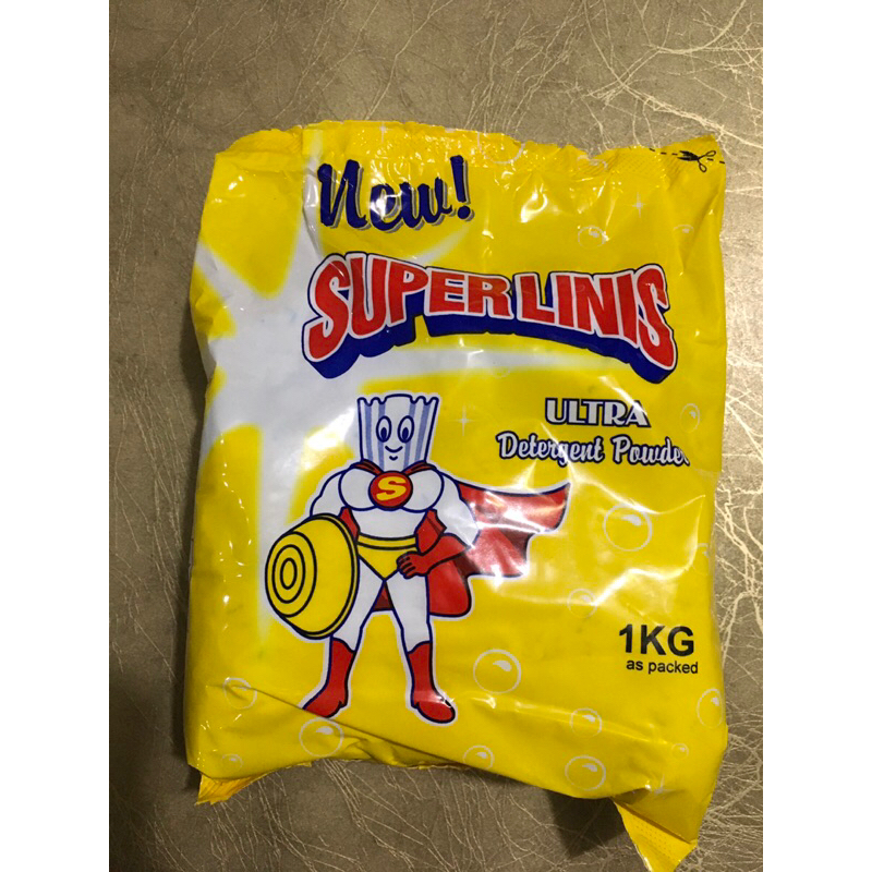 SUPERLINIS ULTRA DETERGENT POWDER 1kg | Shopee Philippines