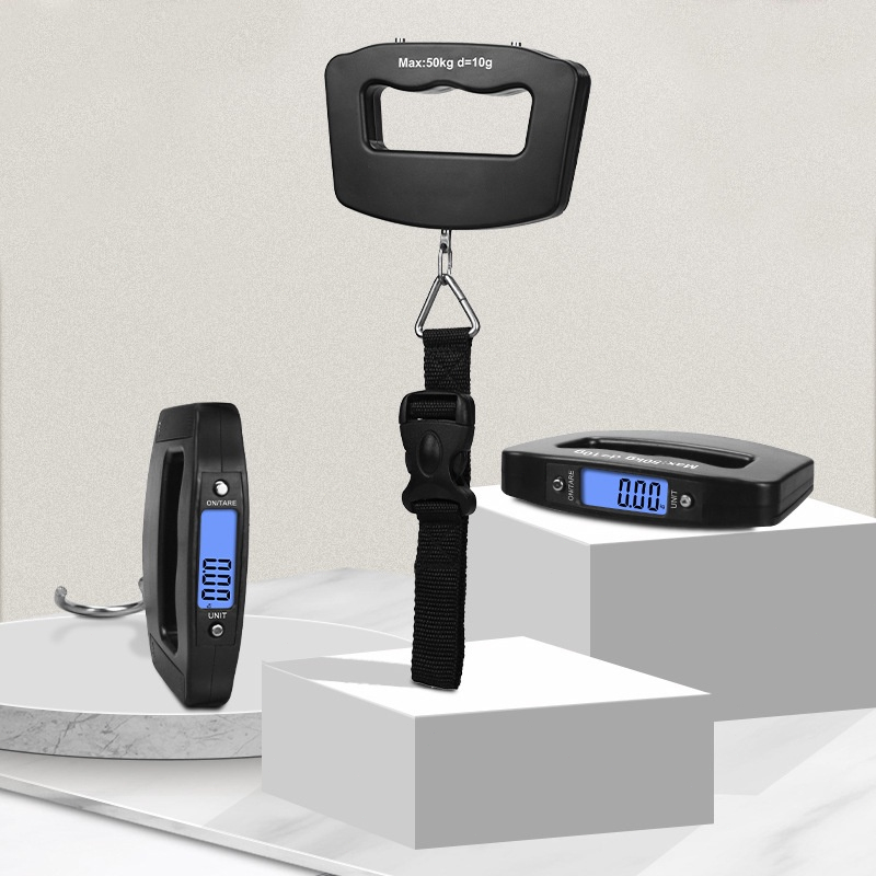 50kg Electronic Digital Luggage Weighing Scale Travel Weighing Hanging ...