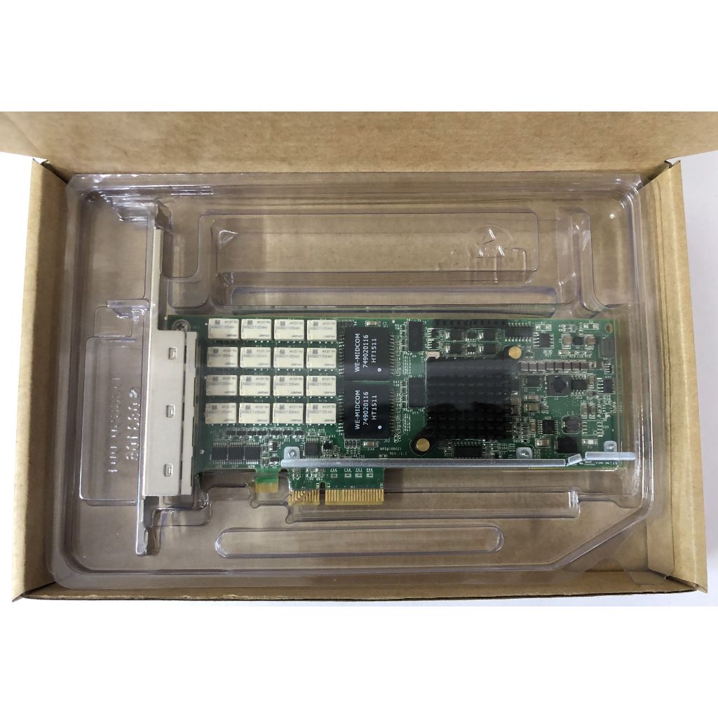 410-00115-01 Riverbed 1Gbps Quad Port Gigabit Bypass Network Card I350 ...