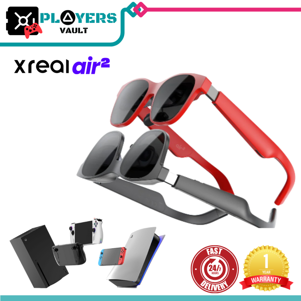 Xreal Air 2: Augmented Reality Glasses, Watch, Stream, and Game on PC ...