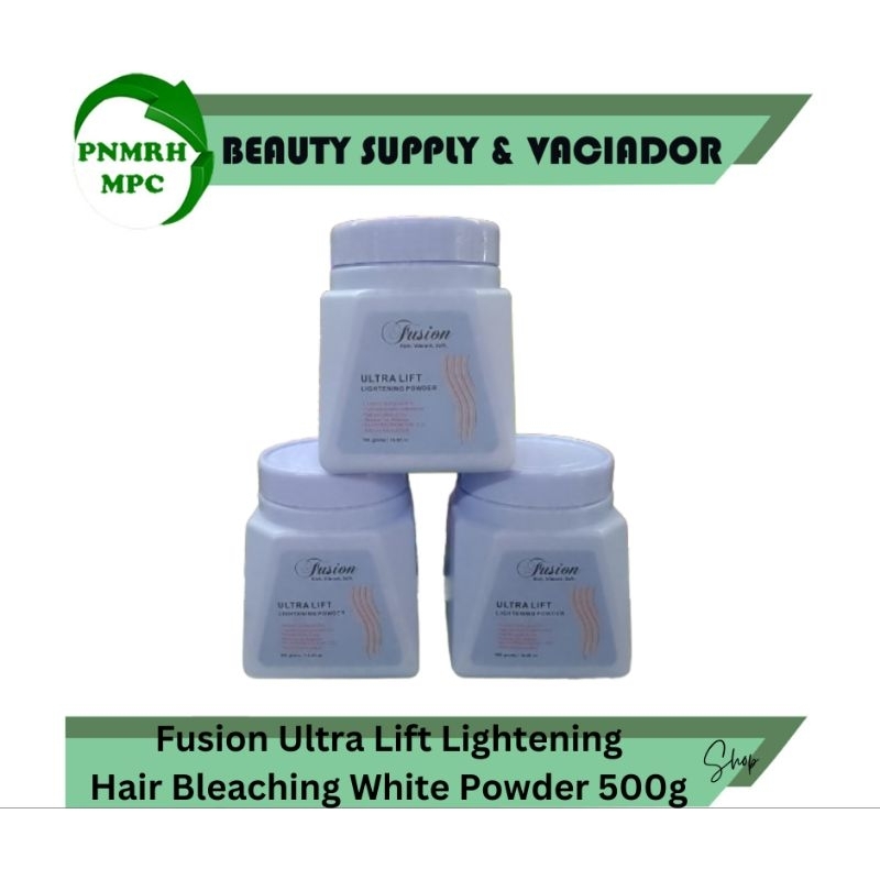 Fusion Ultra Lift Lightening Hair Bleaching White Powder 500g | Shopee ...