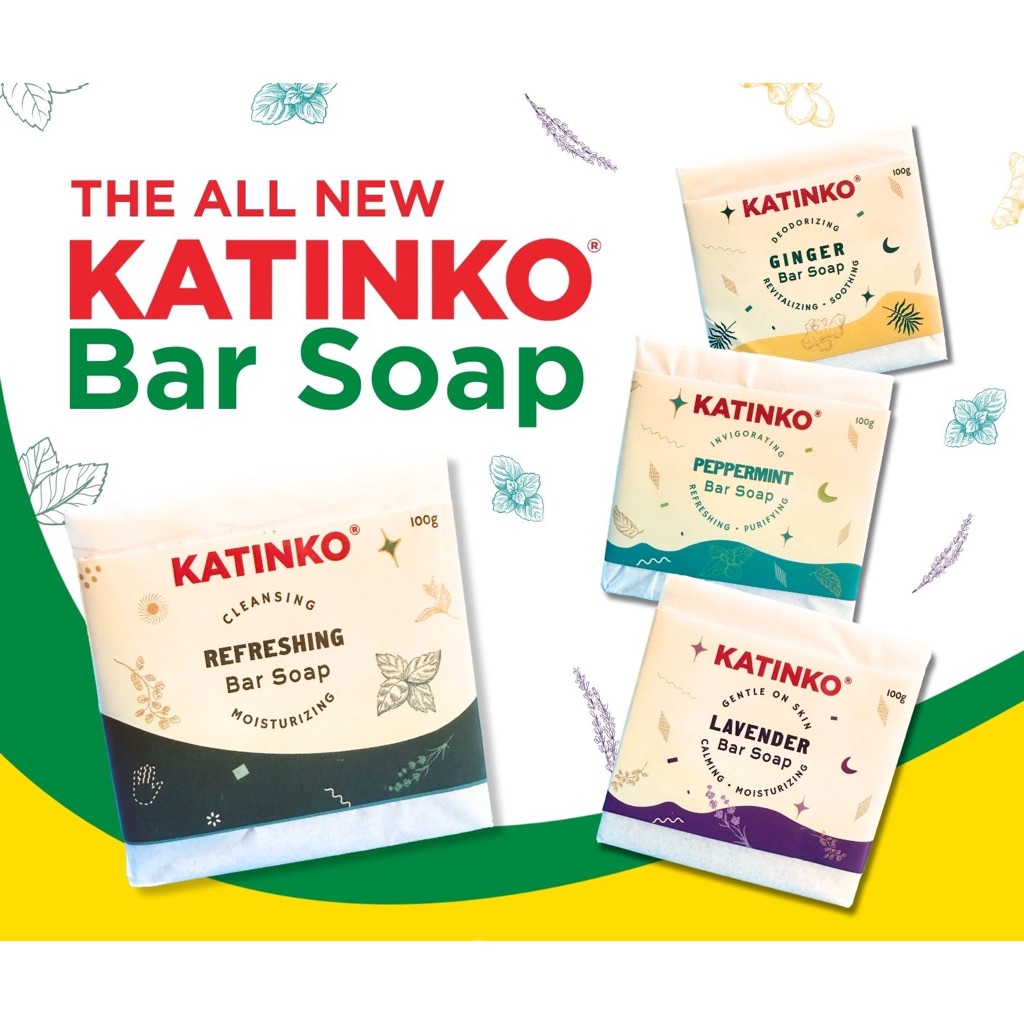 [Bundle Set] Katinko Bar Soap - Refreshing, Lavender, Ginger and ...
