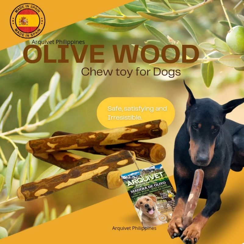 Dog Chew toy Real Olive wood Made in Europe | Shopee Philippines