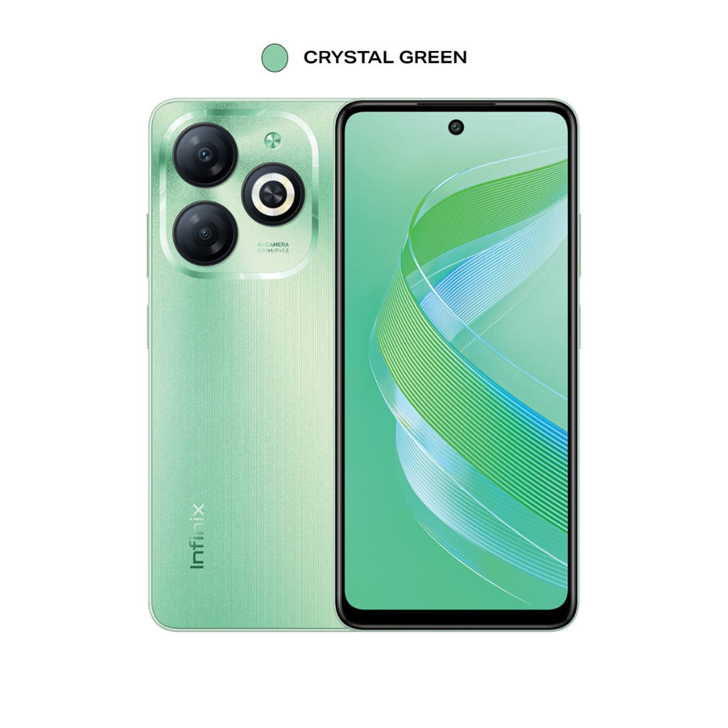 Infinix Smart 8, (up to 8GB [4GB + 64GB], 90hz Punch-Hole Display, (1 ...
