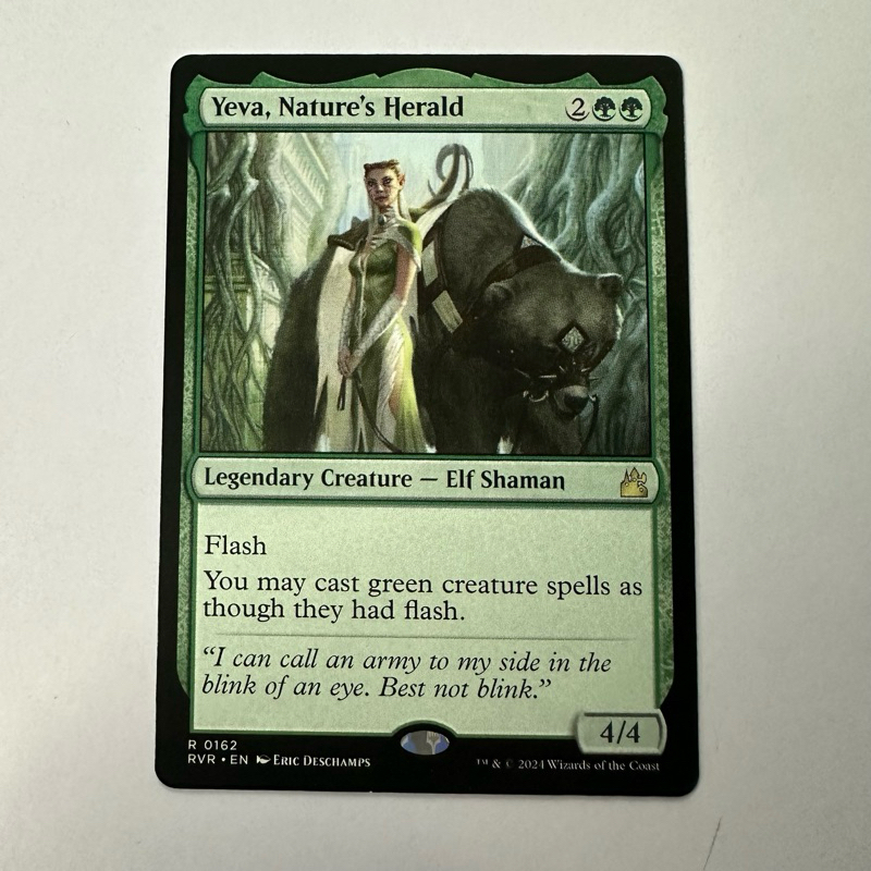 YEVA, NATURE’S HERALD | RVR RAVNICA REMASTERED | ELF SHAMAN | GREEN ...