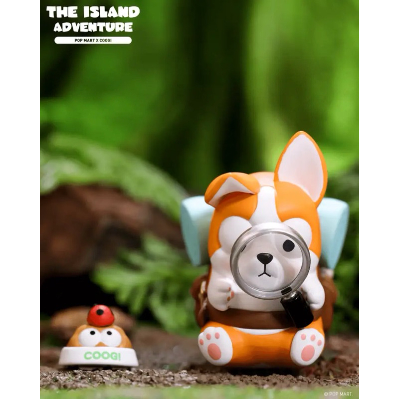 POP MART Coogi Art Toy Figure - Corgi Dog (PopMart x Coogi & Foody The ...