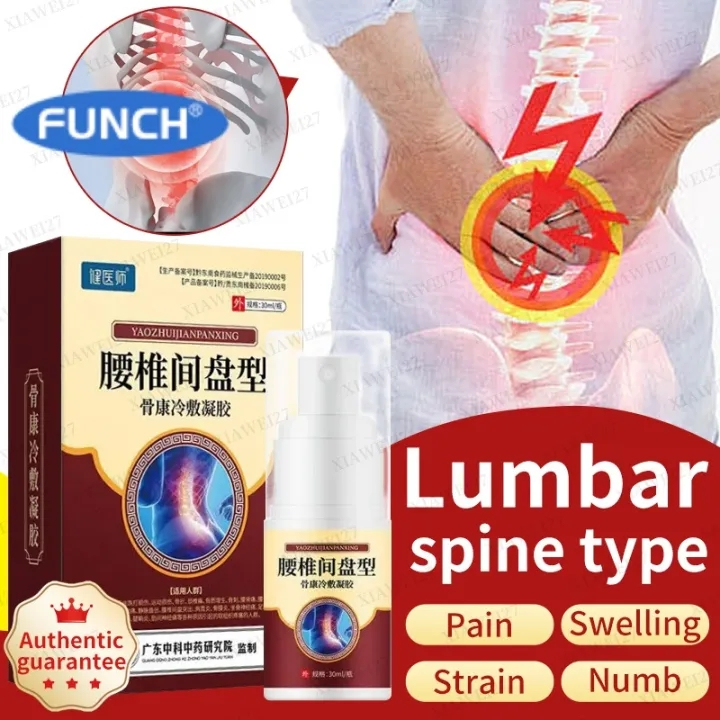 Cold Compress Gel Lumbar Spray Type Pain Relief Coagulation Shoulder ...