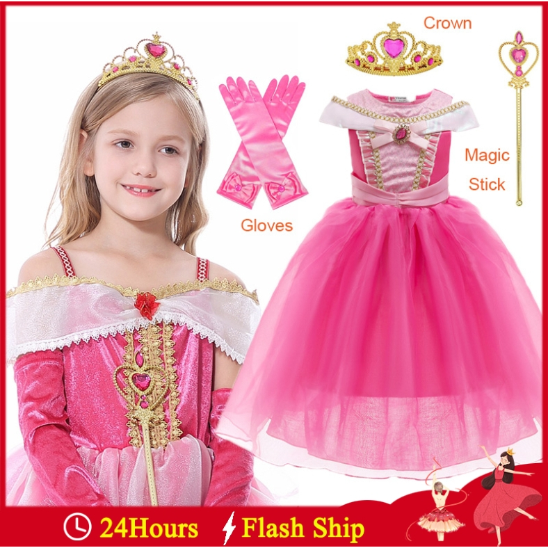 Disney Princess Costume For Kids Girls Princess Dress For Kids Girl ...