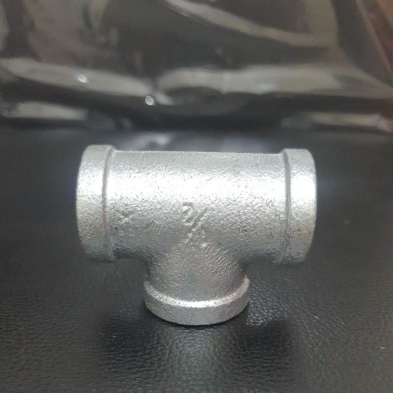 Galvanized Iron (G.I.) Tee 1/2 size | Shopee Philippines