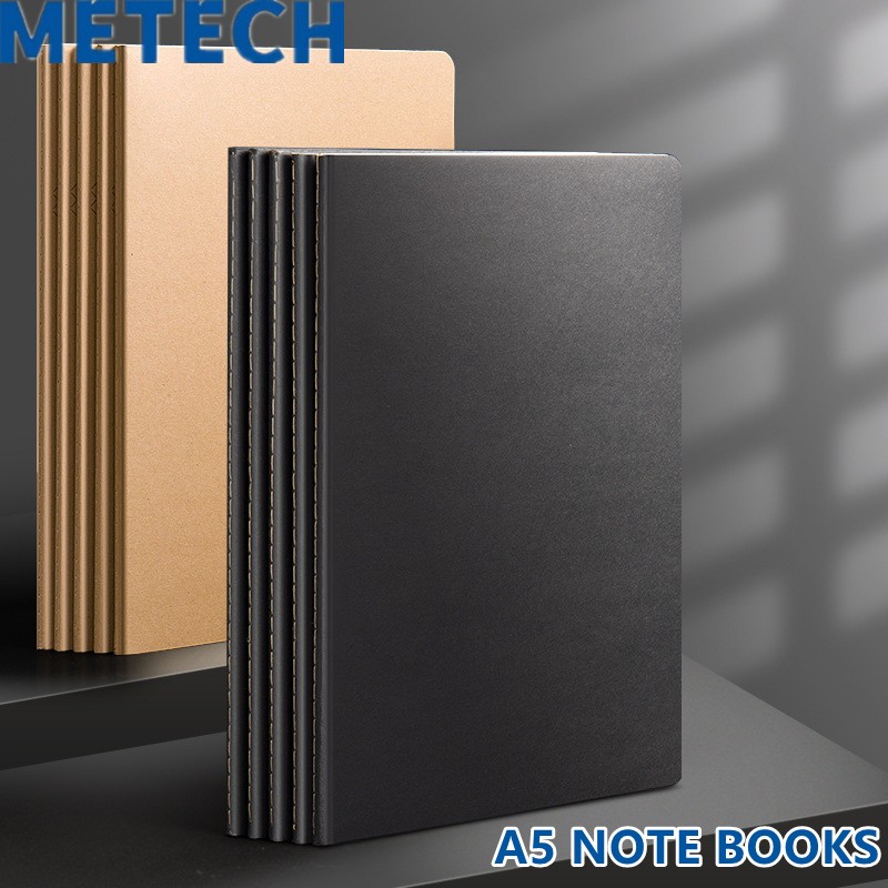 METECH A5 Black Notebook 36 Sheets Black Notebook Office School ...