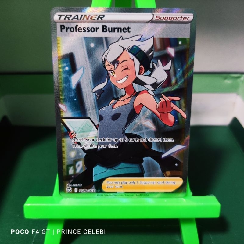 Pokemon TCG - Professor Burnet Full Art | Shopee Philippines