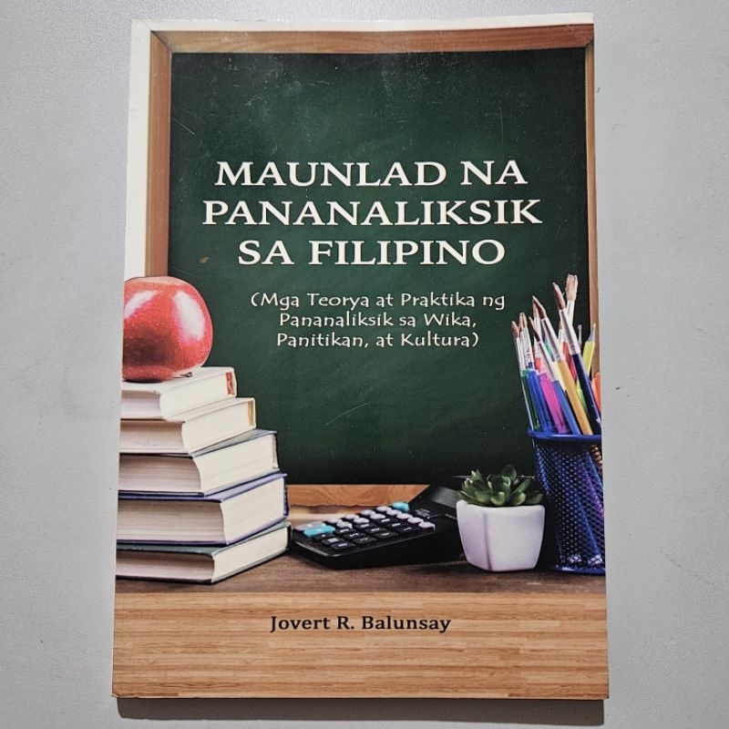 Maunlad na Pananaliksik sa Filipino By: Balunsay | Shopee Philippines
