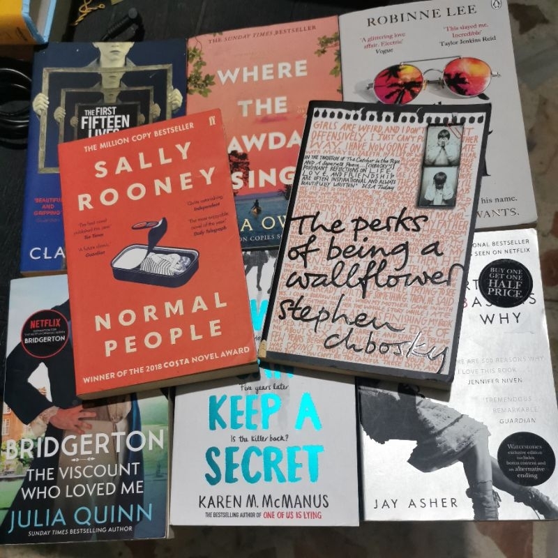 Authentic Best Sellers, Booktoks, Book of the Month Novels | Shopee ...