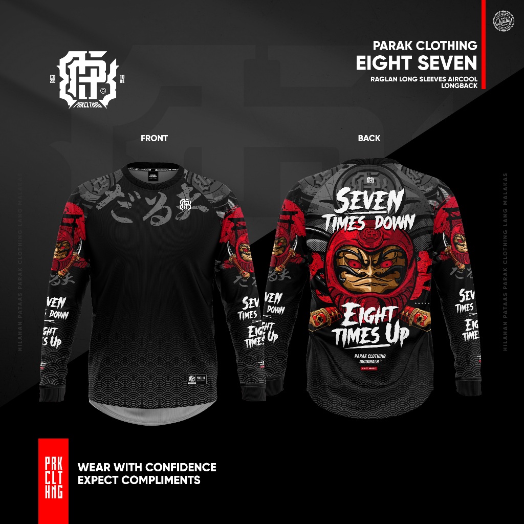 Parak Clothing Eight Seven Raglan Edition Aircool Riding Jersey ...